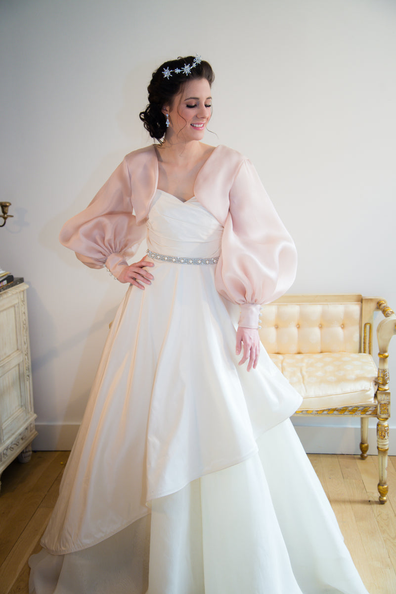 Custom Made Bishop Sleeve Bolero – theweddingdresser